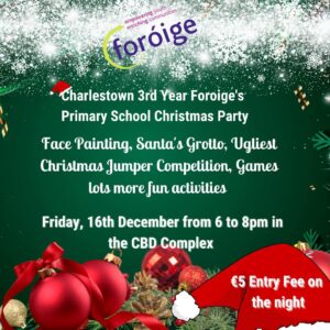 Foroige Primary School Christmas Party - Charlestown